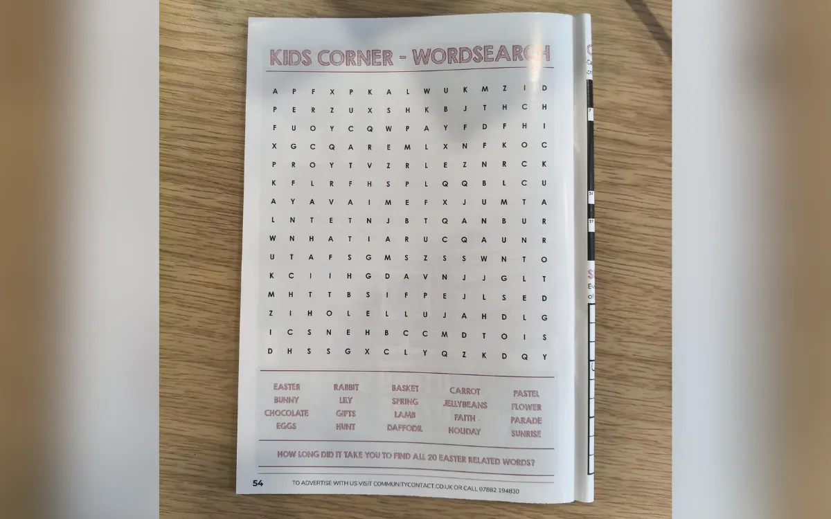 Internet Challenged To ‘Find a Single Word’ in Impossible Kids Word ...