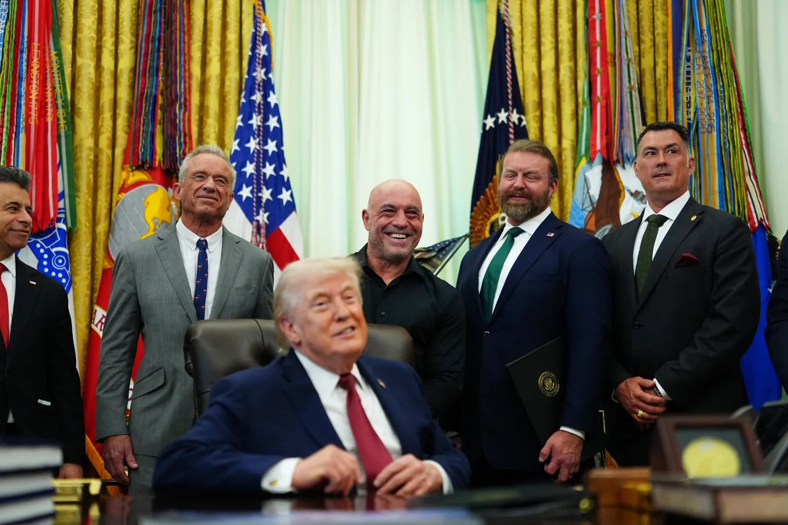 Joe Rogan Reveals Chat With Trump at UFC Fight: ‘Wasn’t Like He Was Mad ...