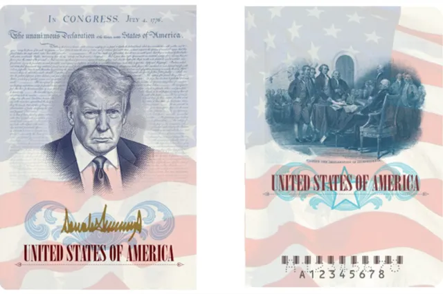 Trump Portrait to Be Added to US Passports in Unprecedented Move - Newsweek