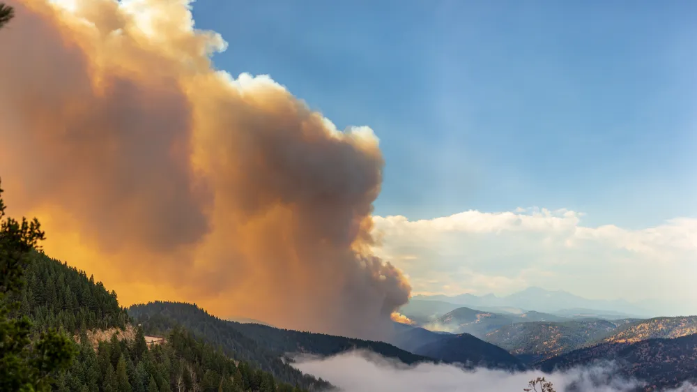 Boulder Wildfire: Evacuation Warning Map as Goat Trail Fire Approaches ...