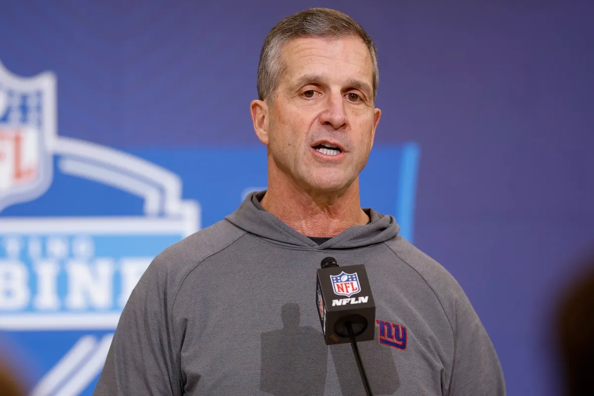 John Harbaugh Addresses Malik Nabers’ Comments on Giants’ Draft Picks ...