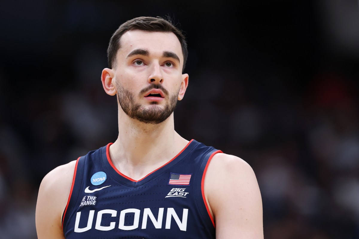NCAA Sends Parting Message to Alex Karaban After National Championship ...