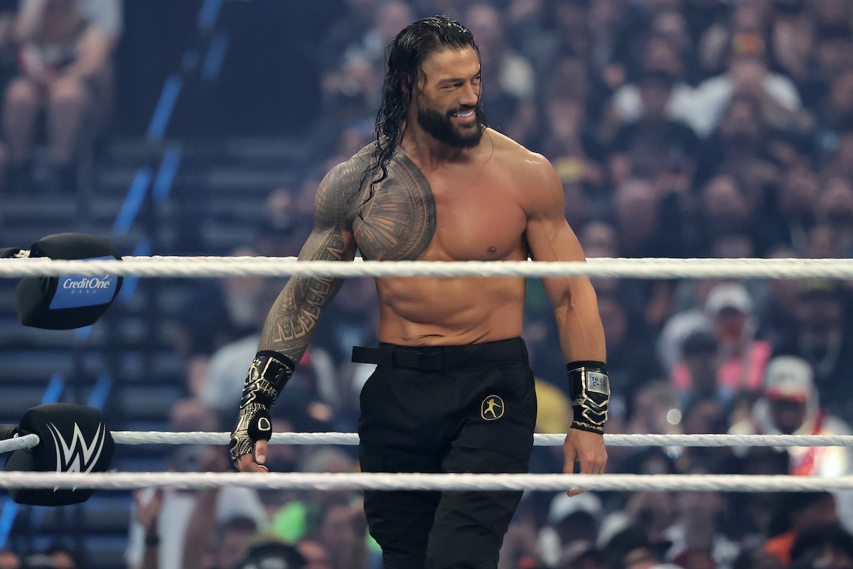 Roman Reigns Reacts to Harsh Anti-TKO Chants After WrestleMania - Newsweek
