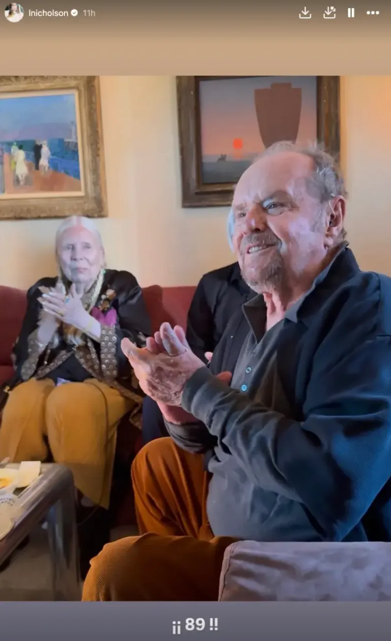 Jack Nicholson Celebrates 89th Birthday With Joni Mitchell in Rare ...