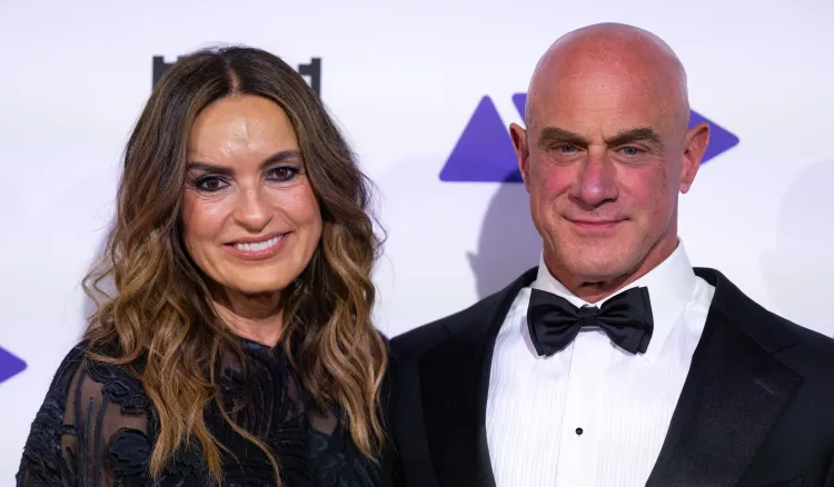 ‘Freshly Unemployed’ Christopher Meloni Reunites With Mariska Hargitay ...