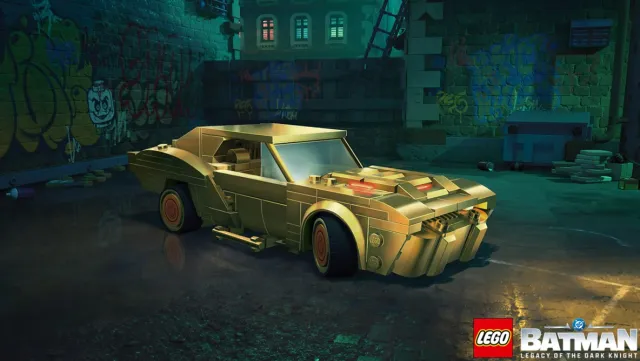 Lego Batman Legacy of the Dark Knight Batmobile Sets Unlock in-Game ...