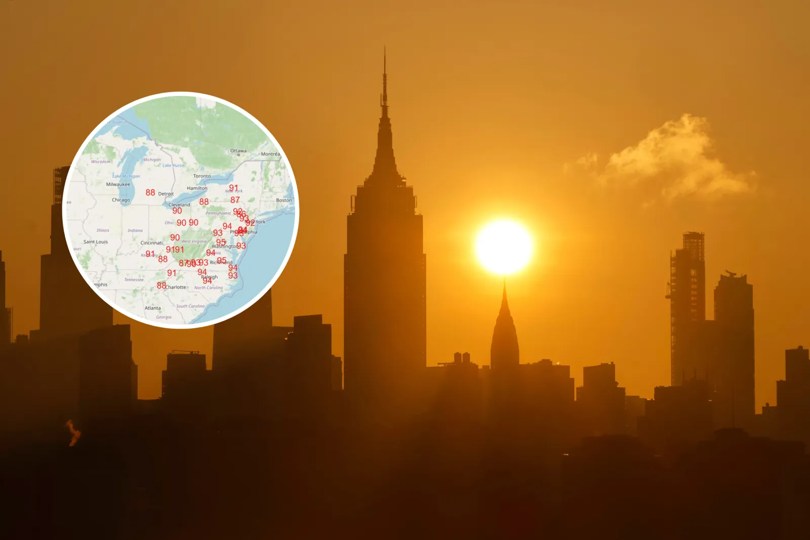 ‘Significant’ Northeast Heat Wave Could Break Dozens of Records: Map ...