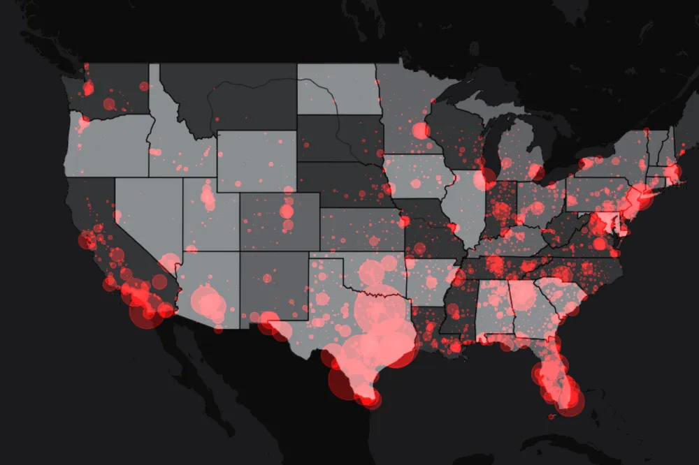 White House Launches ‘Aliens’ Map Showing Immigration Arrests - Newsweek