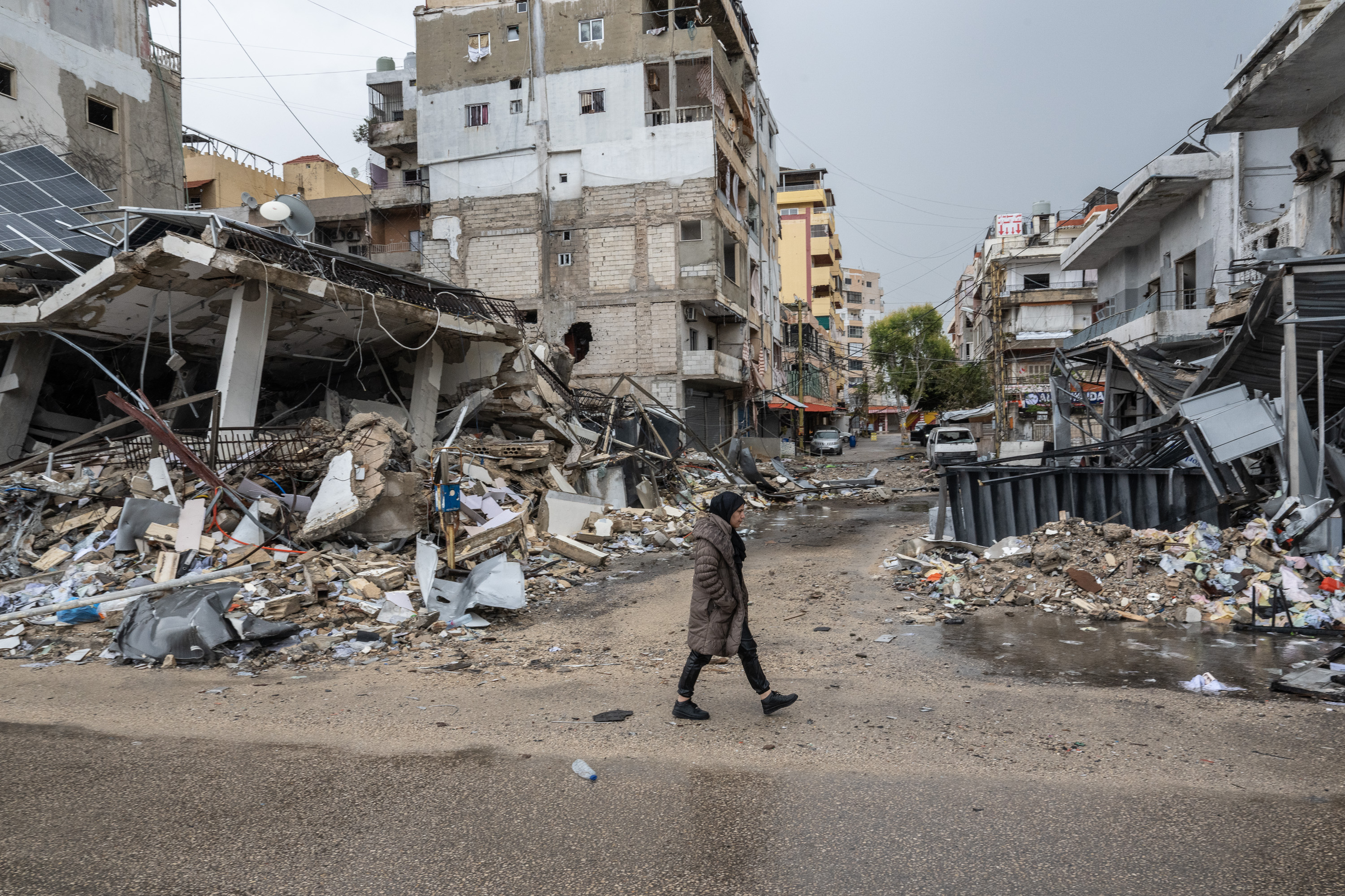 Israeli Overnight Strikes Leave Damage Across Southern Lebanese City of ...