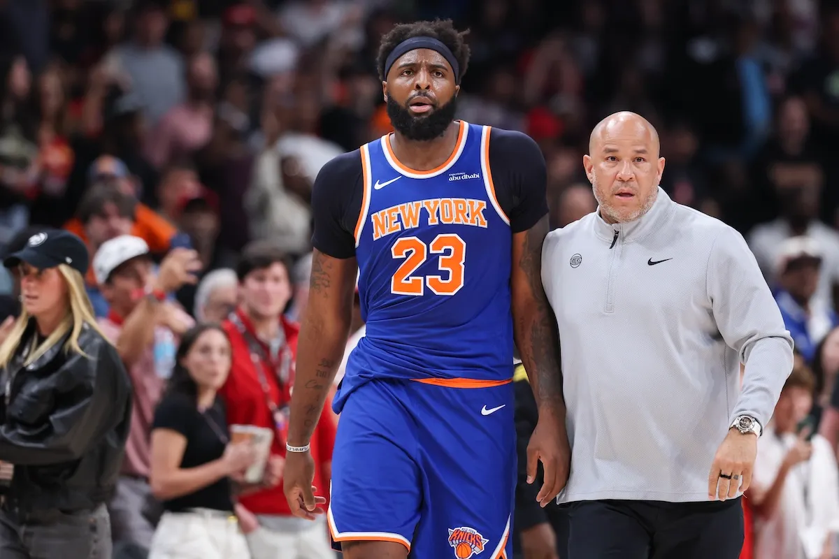 NBA Announces Punishments for Mitchell Robinson vs. Dyson Daniels ...