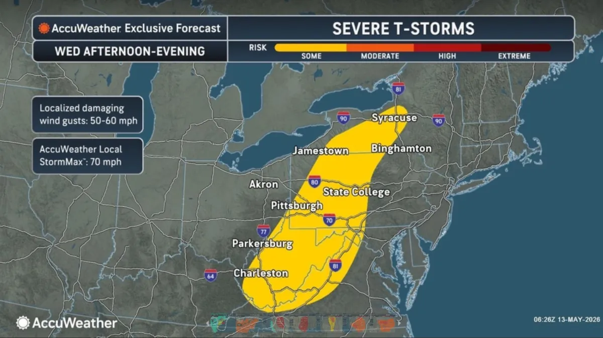 Severe Thunderstorm Warning: Hundreds of Thousands Told to Find Shelter ...