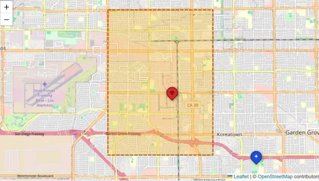 California Evacuation Map as Chemical Tank Will Fail or Explode: ‘Very ...