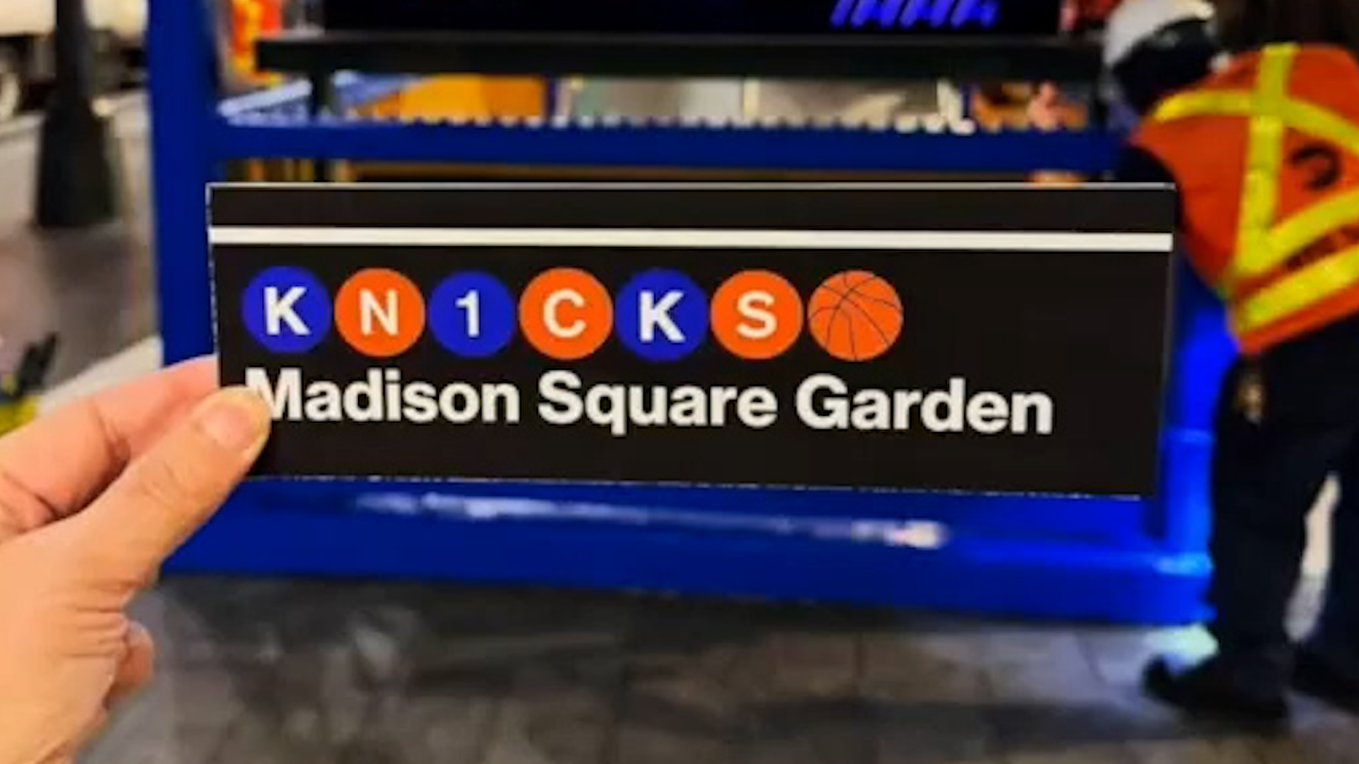 New York Knicks Fever Hits the Subway: MSG Station Gets NBA Finals ...
