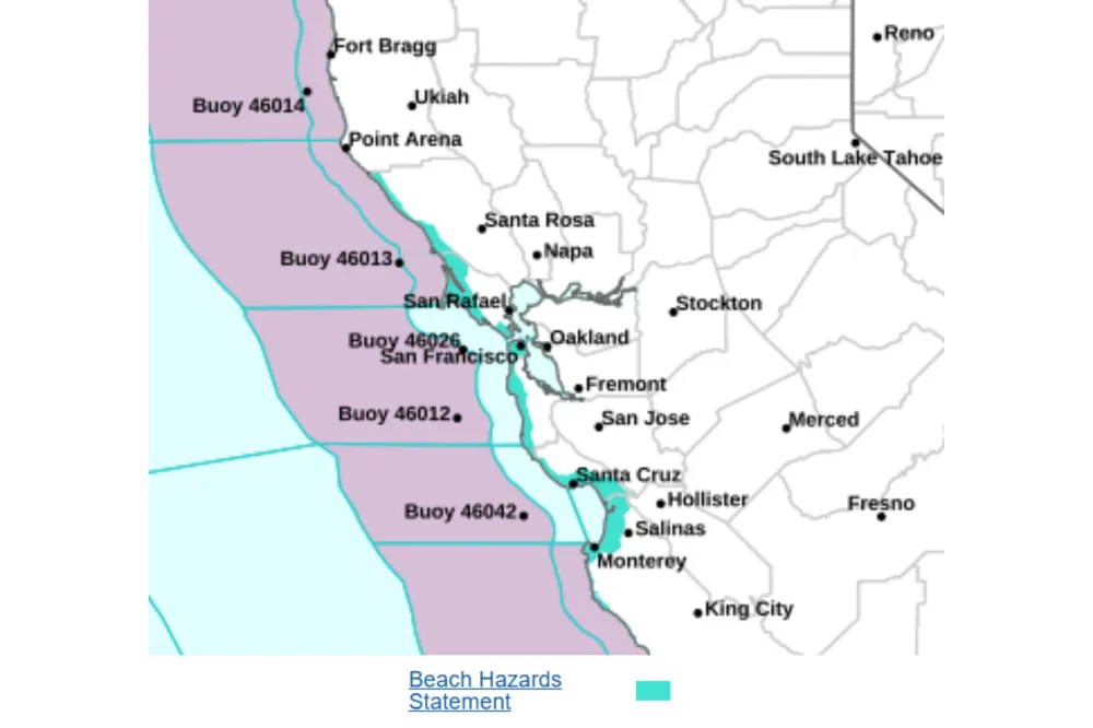 Thousands Told to Stay Out of Water in California—‘Dangerous Conditions ...