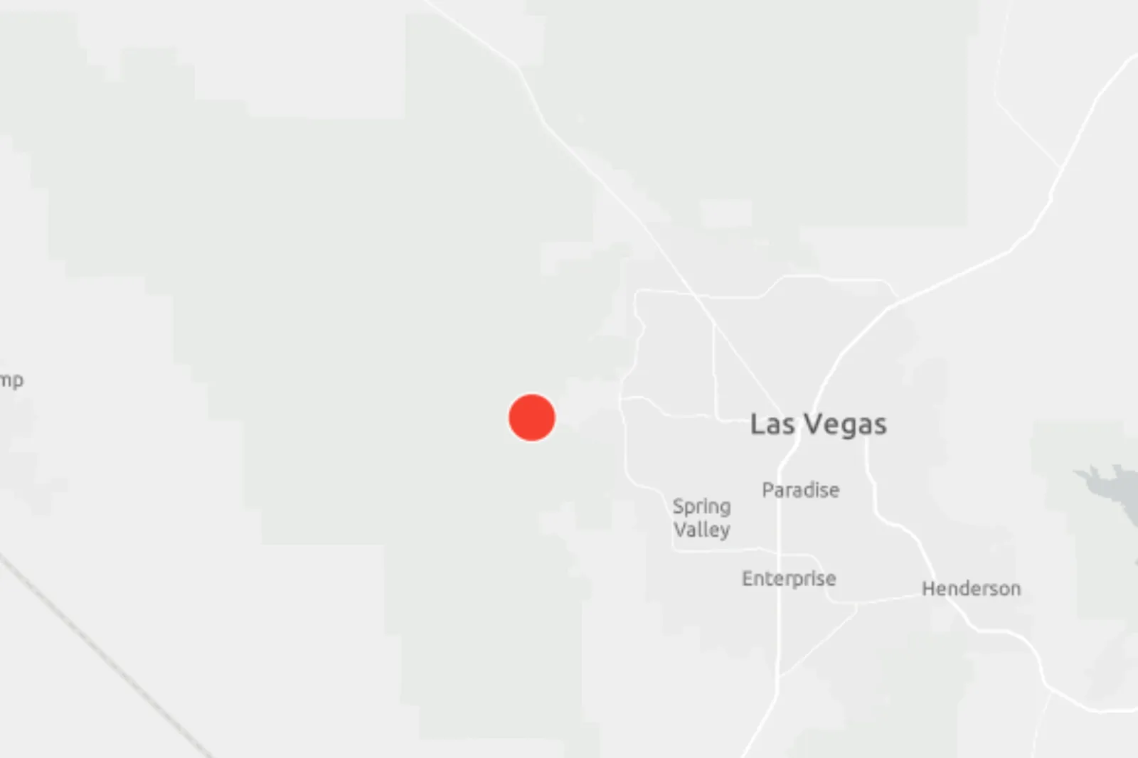 Las Vegas Earthquake: Map Shows Exact Location of 3.8 Magnitude Tremor ...