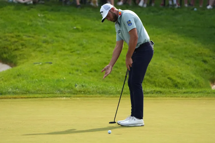 Sam Burns Hit Same Tree Twice En Route to Costly Double Bogey - Newsweek