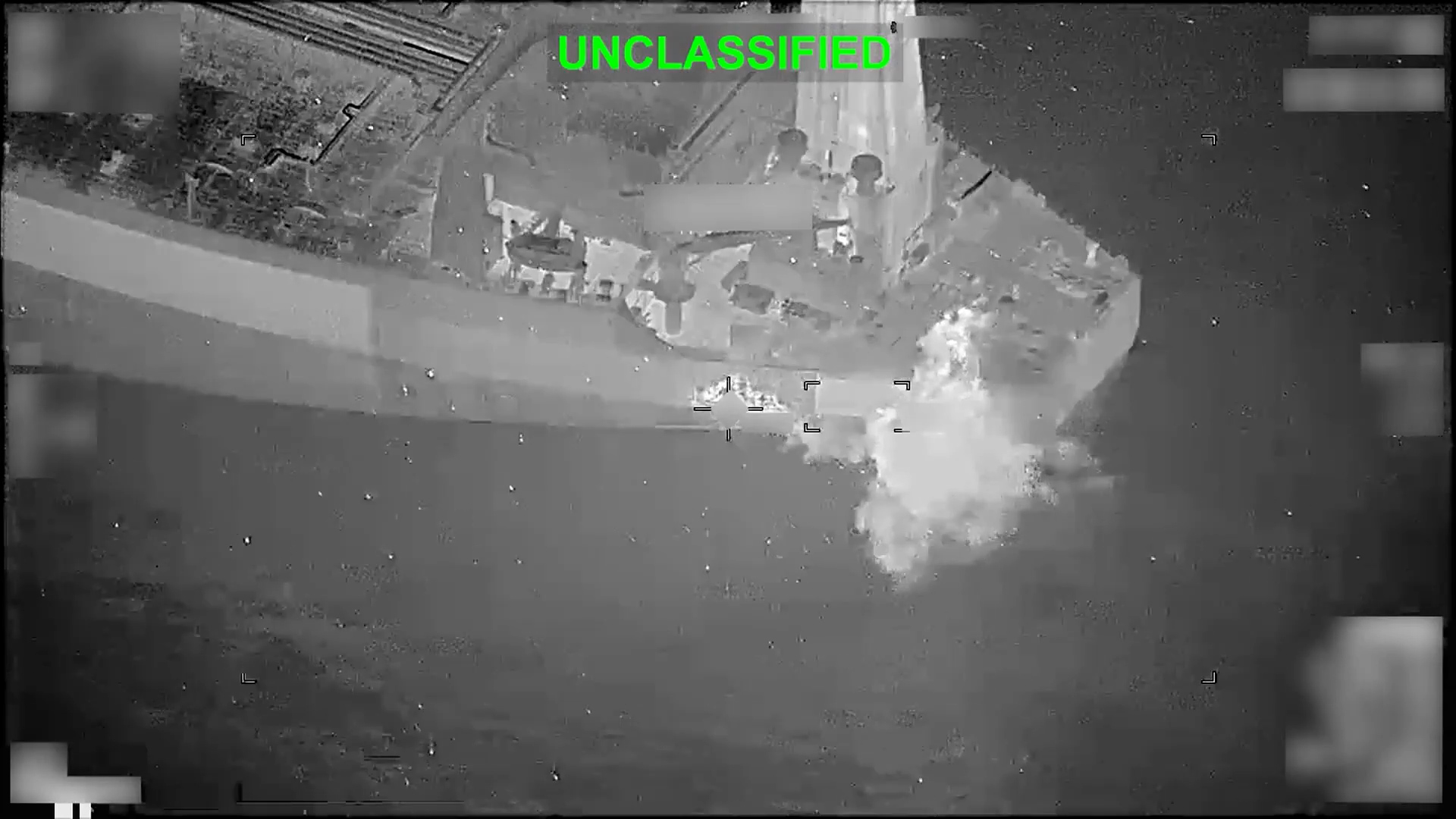 US Strikes Oil Tanker Trying To Breach Iran Blockade With Hellfire ...