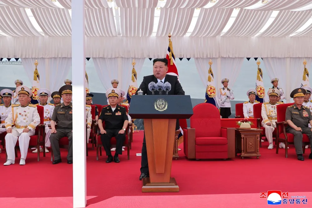 North Korea Leader Vows To Put Nukes on Warships - Newsweek